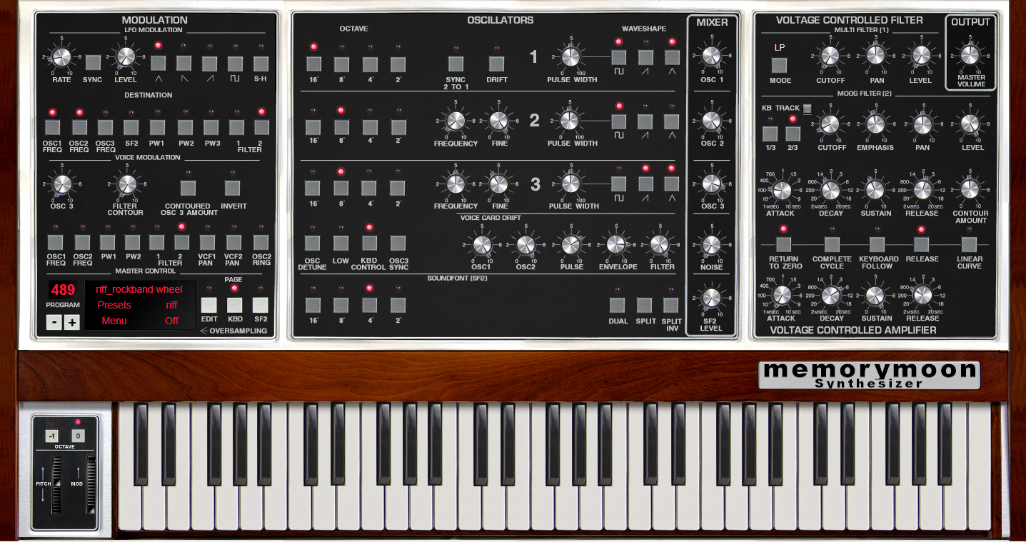memorymoon synthesizers