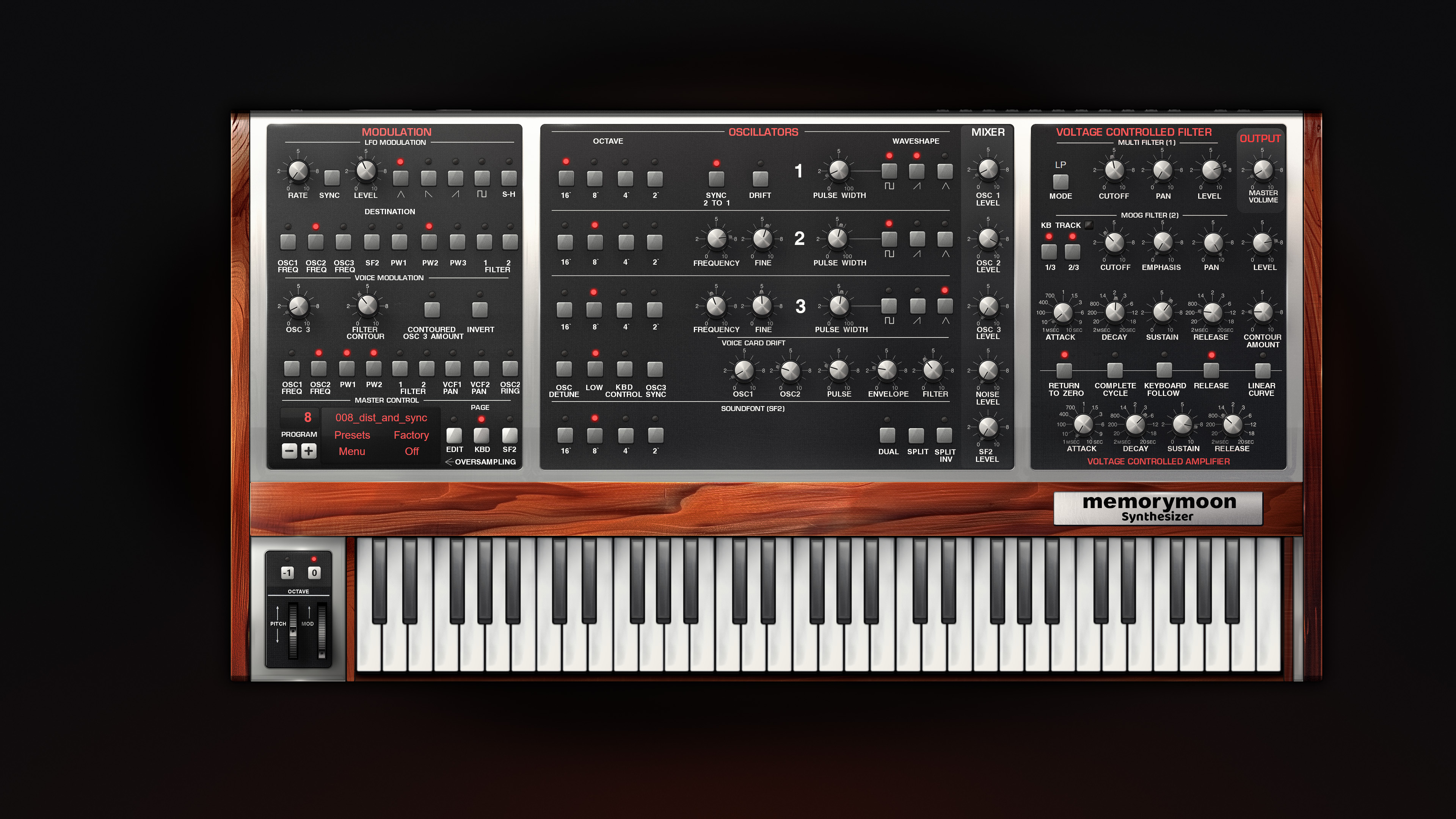 memorymoon synthesizers